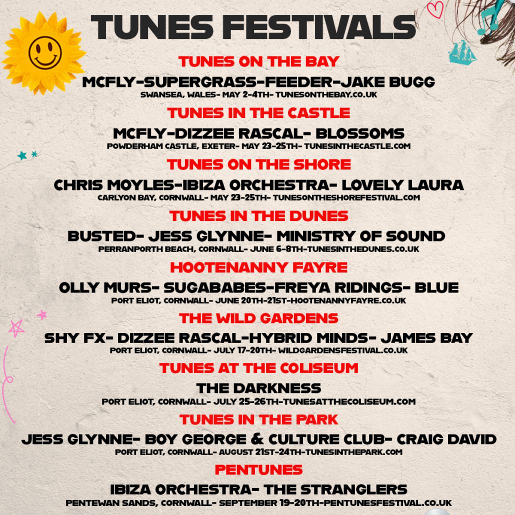 Home - Tunes Festivals